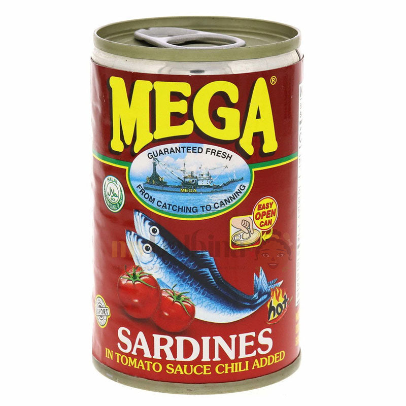 Mega Sardines In Tomato Sauce Chili Added 155g | your go-to UAE ...