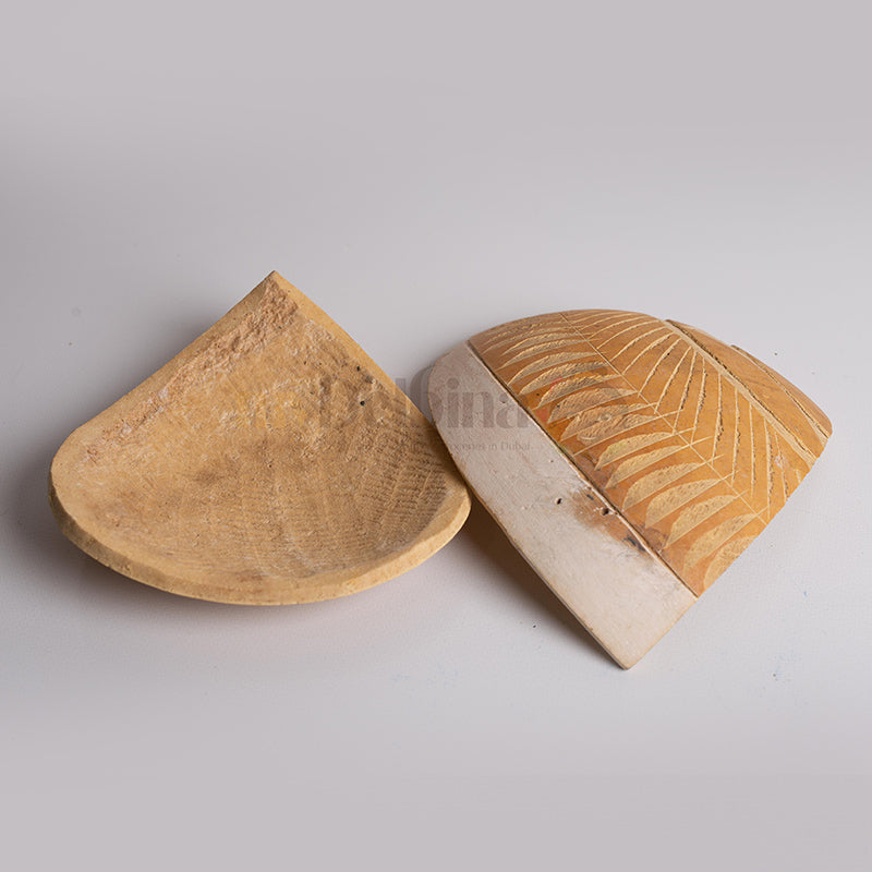 Wooden Food Scoop (igbako) 1pc | African foodstuffs in Dubai - myDelbina