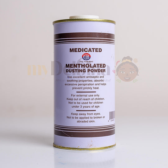 Medicated Mentholated Dustin Powder 250g | African foodstuffs in Dubai ...