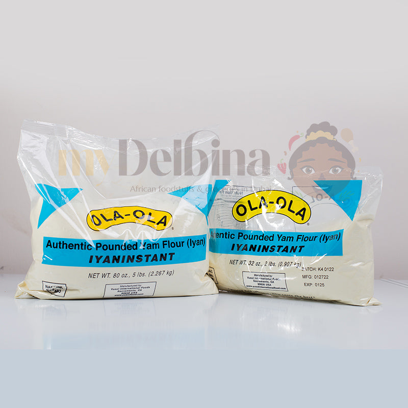 Ola Ola Authentic Pounded Yam Flour (Iyan instant) 1kg | African ...